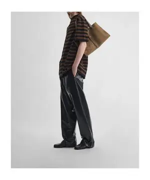 Phoebe Philo Casual Leather Trousers