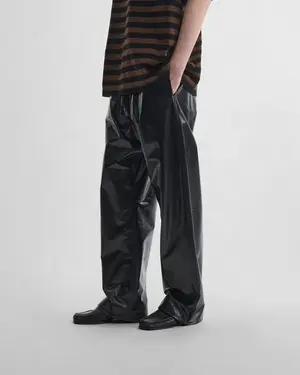 Phoebe Philo Casual Leather Trousers