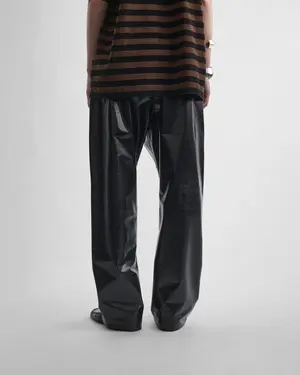 Phoebe Philo Casual Leather Trousers