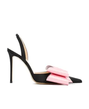 MACHMACH Pointed High Heels - Black