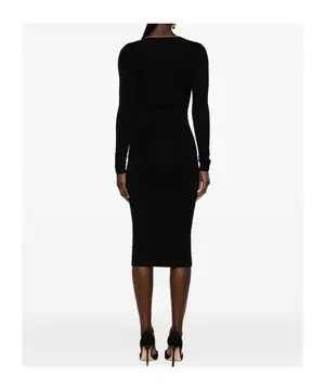 Elisabetta Franchi Snake-print Knit Dress