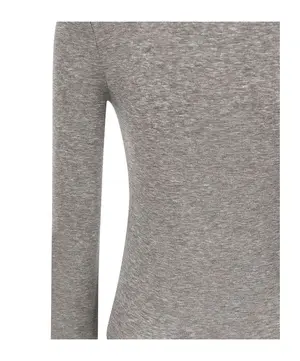 ENTIRE STUDIOS Circle Neck Long Sleeve Bodysuit