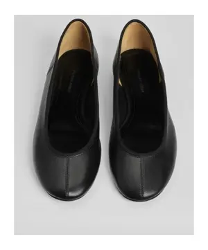Phoebe Philo Leather Ballerina Shoes
