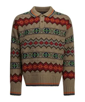 Polo Ralph Lauren Fair Isle Polo Knitted Sweater