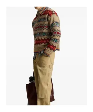 Polo Ralph Lauren Fair Isle Polo Knitted Sweater