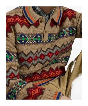 Polo Ralph Lauren Fair Isle Polo Knitted Sweater