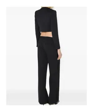 Elisabetta Franchi Gabardine Tuxedo-style Jacket
