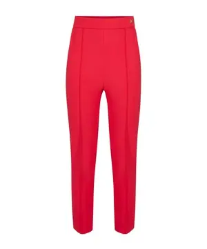 Elisabetta Franchi Technical Fabric Trousers