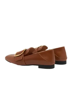 Bally Boucle Slipper In Amber Leather