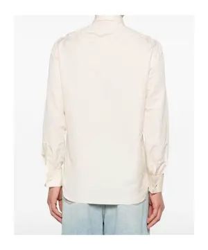 LARDINI Paethos Textured Shirt - Beige