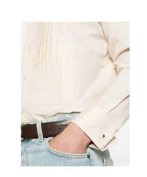 LARDINI Paethos Textured Shirt - Beige