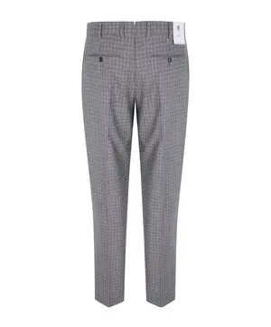 PT TORINO Check-pattern Trousers