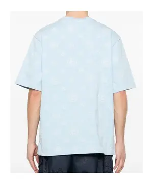 Casablanca All Over Printed Short Sleeve T-shirt