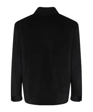 LARDINI Long Sleeved Snapped Corduroy Overshirt