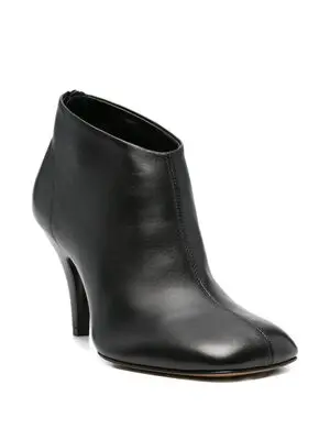 Phoebe Philo Square Toe Ankle Boots