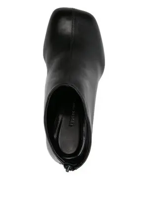 Phoebe Philo Square Toe Ankle Boots