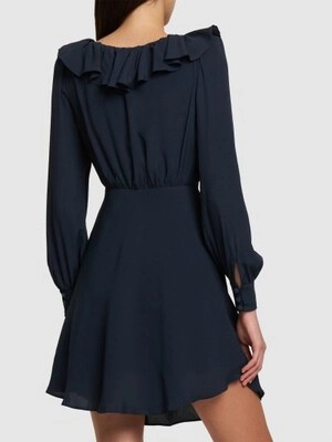 Alessandra Rich Bow Decorative Dress