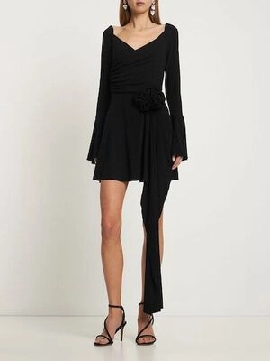 Magda Butrym Strapless Jersey Mini Dress