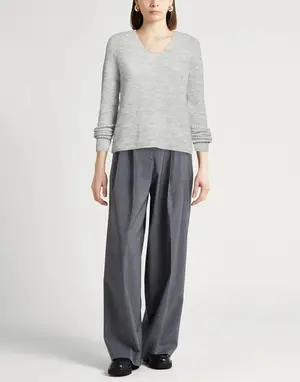 Max Mara Knit Long-sleeve V-neck Sweater