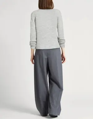 Max Mara Knit Long-sleeve V-neck Sweater