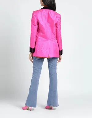 Dolce & Gabbana Color-block Velvet Satin Jacket