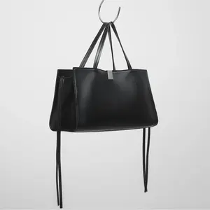 Phoebe Philo Kit Small Top Handle Bag - Black/silver