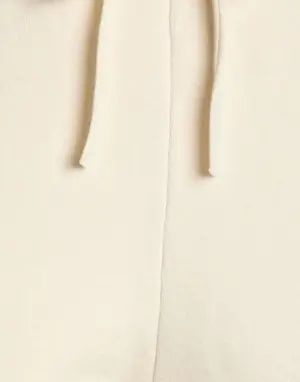 Burberry Solid Color Casual Trousers