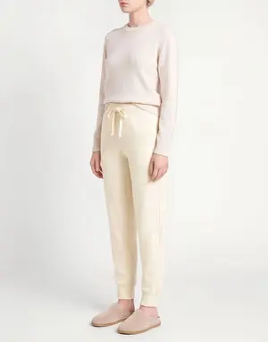 Burberry Solid Color Casual Trousers