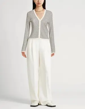 Max Mara Striped Knit Cardigan