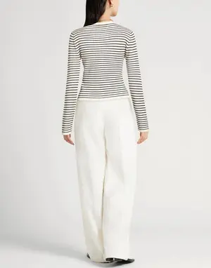 Max Mara Striped Knit Cardigan