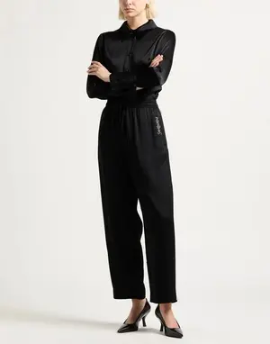 Saint Laurent Loose-fitting Solid-color Trousers