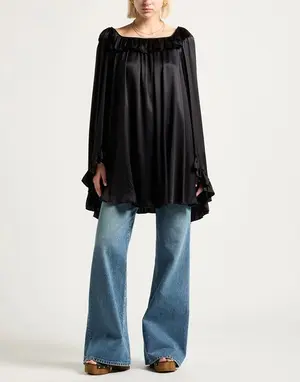 Chloé Solid-color Satin Dress