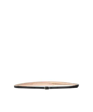 MAISON MARGIELA Minimalist Thin Belt - Black