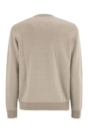 Peserico Ribbed-trim Sweater