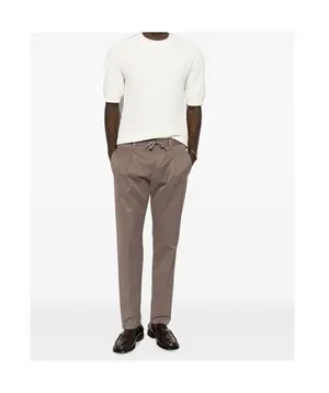 Herno Logo Casual Pants