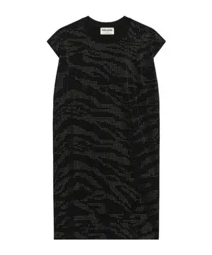 Zadig&Voltaire Zebra-print Dress - Black
