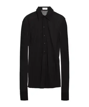 Saint Laurent Solid Colour Shirts Blouses - No