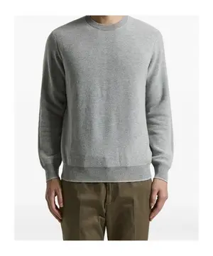 Peserico Ribbed Crew-neck Sweater