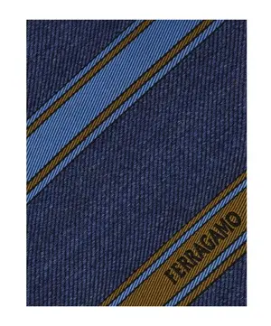 FERRAGAMO Regimental Jacquard Tie