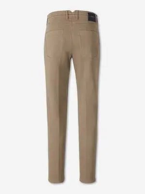 Incotex Pleated-detail Trousers - Camel-colored