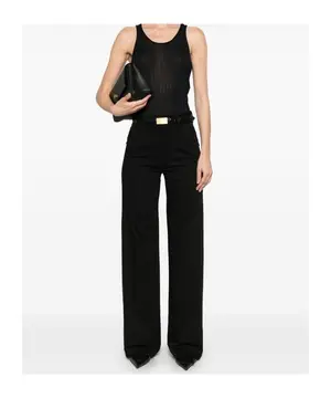 Phoebe Philo Raised-seam Trousers