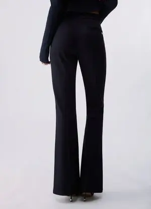 Liu Jo Button-detail Flared Pants