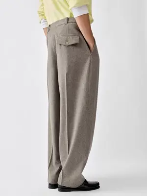 Jacquemus High-waisted Button-detail Trousers