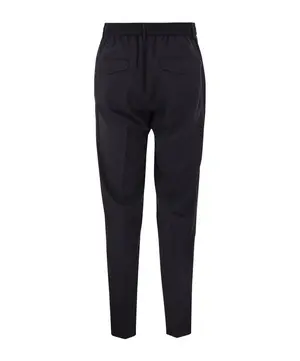 Peserico Drawstring Casual Pants - Blue
