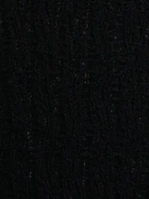 Loulou De Saison Knitted Long-sleeved Dress - Black