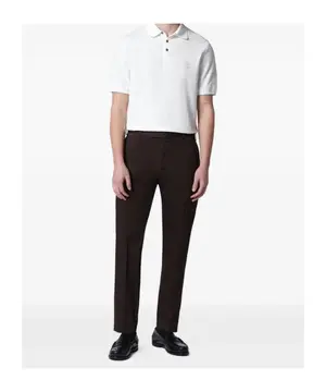 PT TORINO Casual Trousers With Belt Loops - Brown