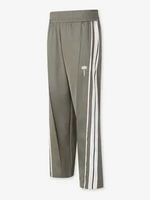 Palm Angels Straight-leg Track Pants With Side Stripes