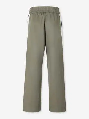 Palm Angels Straight-leg Track Pants With Side Stripes
