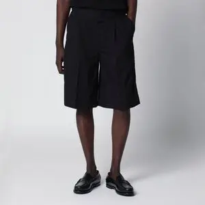 PT TORINO Pleated Bermuda Shorts