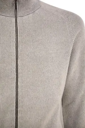 Peserico Zip-up Knit Jacket